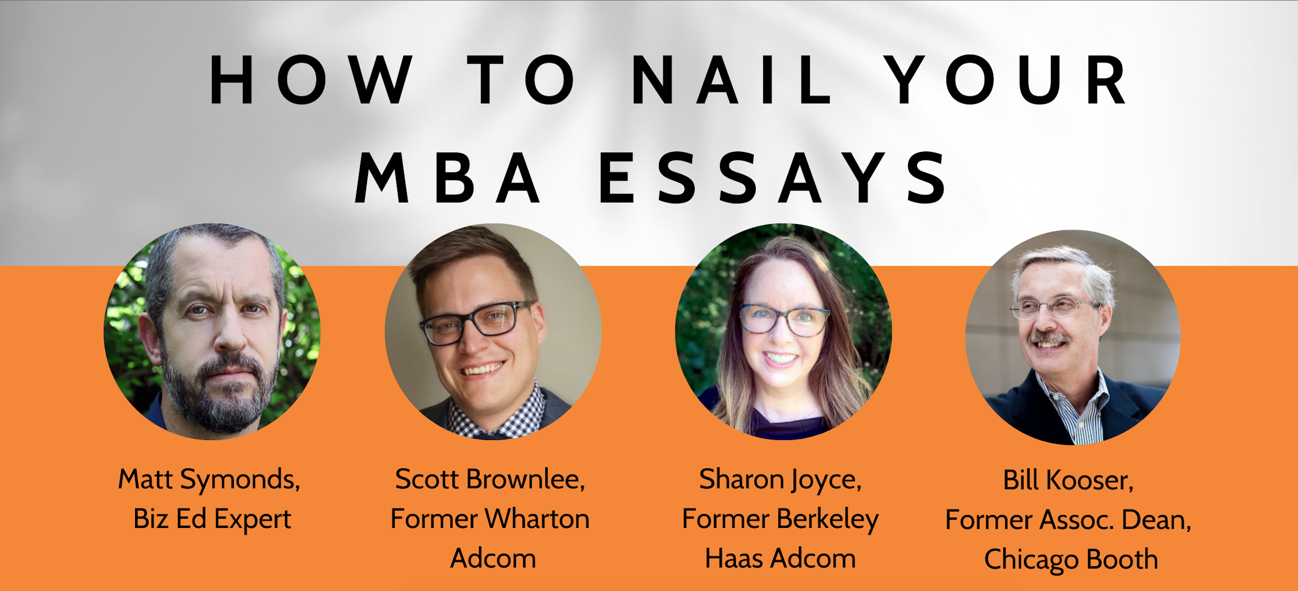 MBA Admissions Masterclass: How to Nail Your Essays